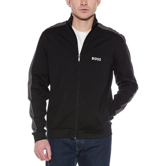 Hugo Boss | Shirts | Hugo Boss Mens Boss Track Jacket Black | Poshmark